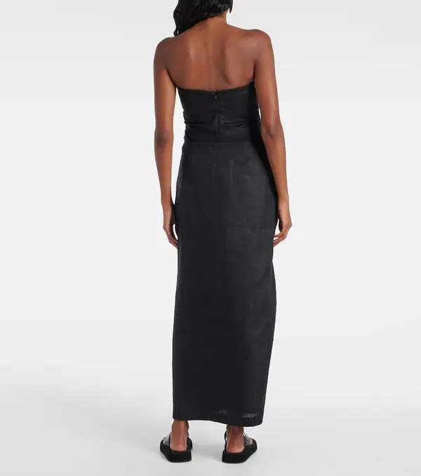 SIR. Josefina Linen Maxi Skirt