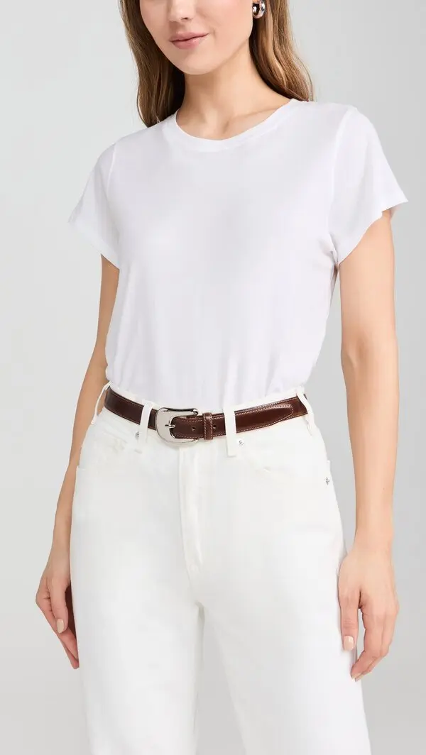 AUREUM No. 8 Statement Buckle Belt - Tobacco