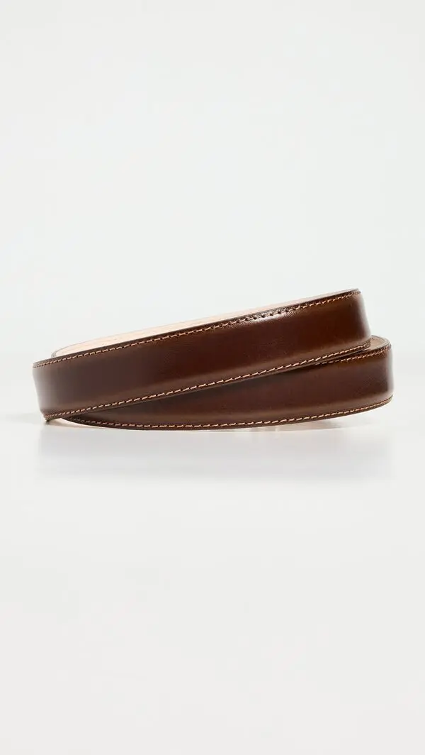 AUREUM No. 8 Statement Buckle Belt - Tobacco