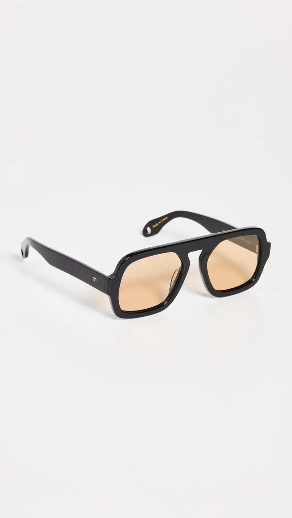 ELISA JOHNSON Jane Sunglasses - Black
