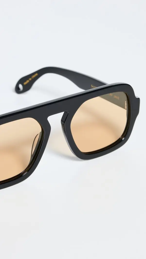 ELISA JOHNSON Jane Sunglasses - Black
