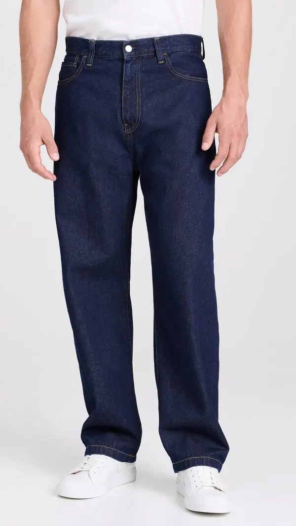 Carhartt Work In Progress Landon Loose Fit Jeans - Blue (rinsed)
