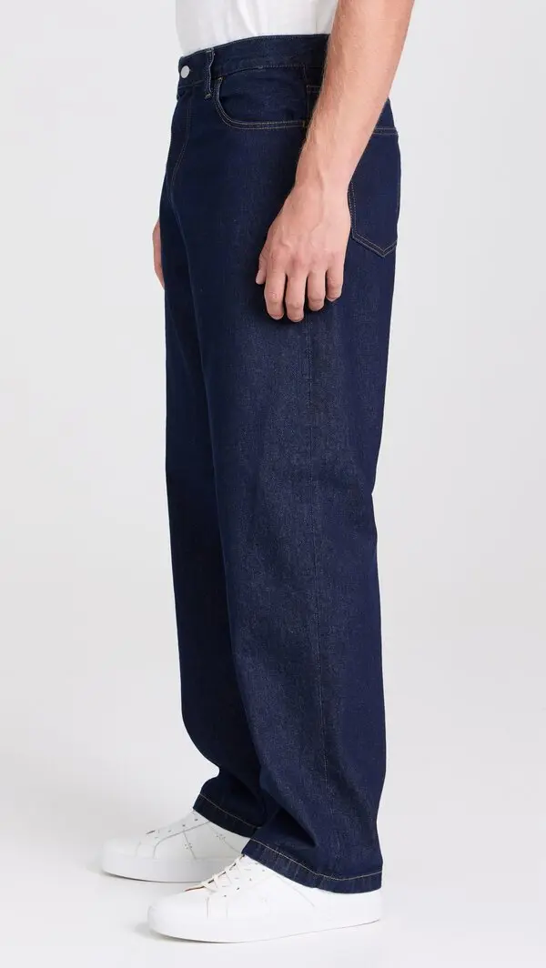 Carhartt Work In Progress Landon Loose Fit Jeans - Blue (rinsed)