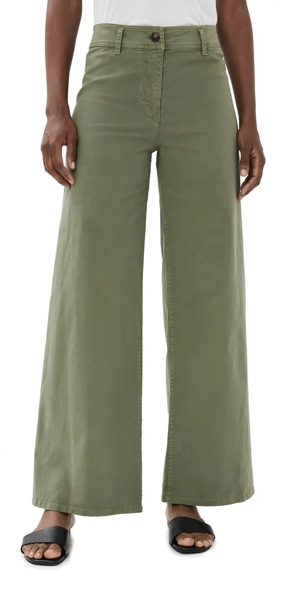 NILI LOTAN Megan Twill Pants - Camo