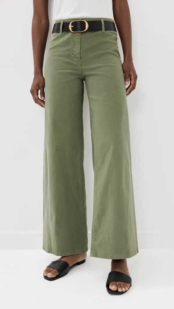 NILI LOTAN Megan Twill Pants - Camo