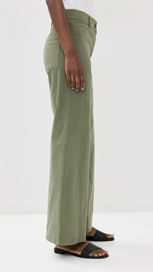 NILI LOTAN Megan Twill Pants - Camo