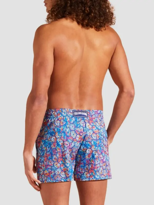 Vilebrequin Carapa Abstract Swim Trunks
