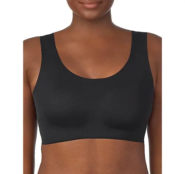 Le Mystère Smooth Shape Wireless Bralette - Black