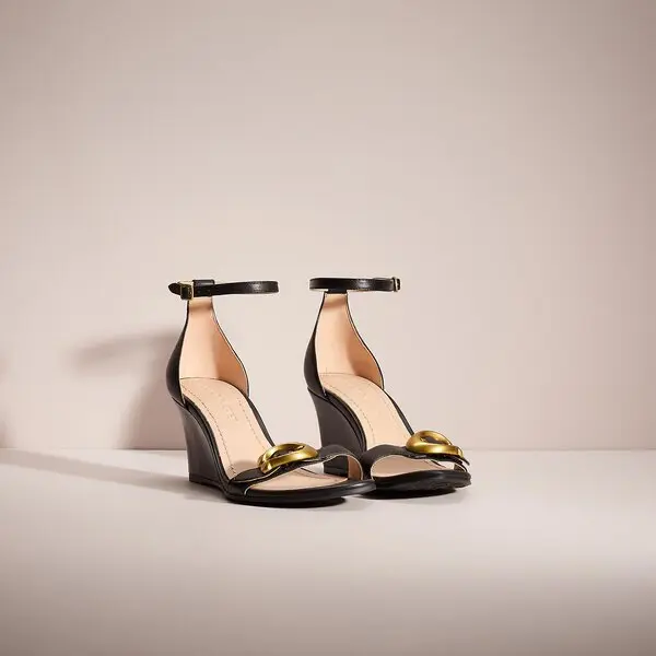 COACH Restored Odetta Wedge Sandal