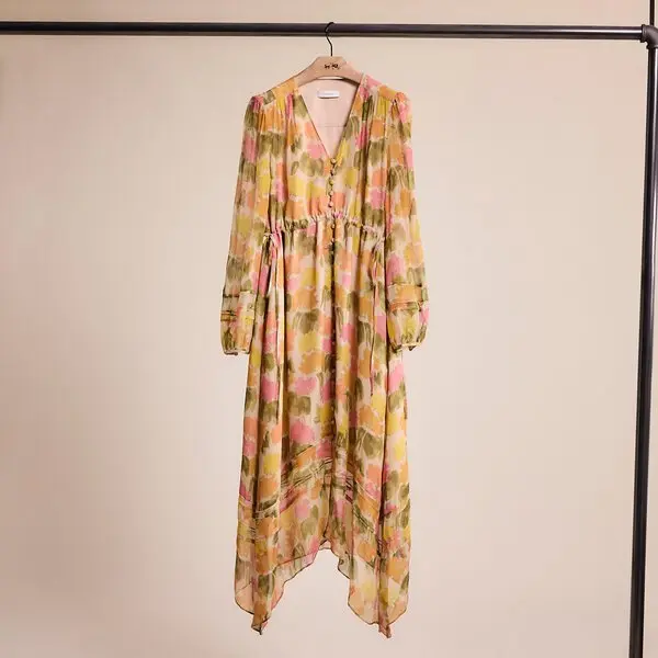 COACH Restored Floral Long Dress