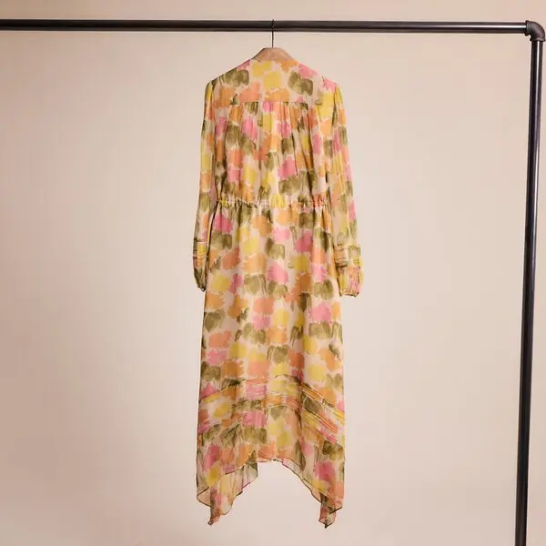 COACH Restored Floral Long Dress
