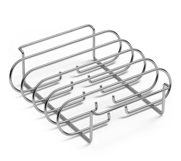 SORBUS Non-stick Rib Rack Xl Holds 4 Rib Rack S - One-color
