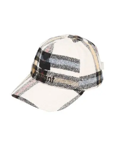 Isabel Marant Tartan Baseball Cap - White