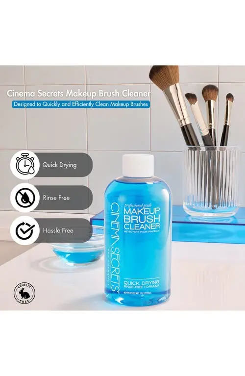 CINEMA SECRETS Professional Makeup Brush Cleaner Starter Kit