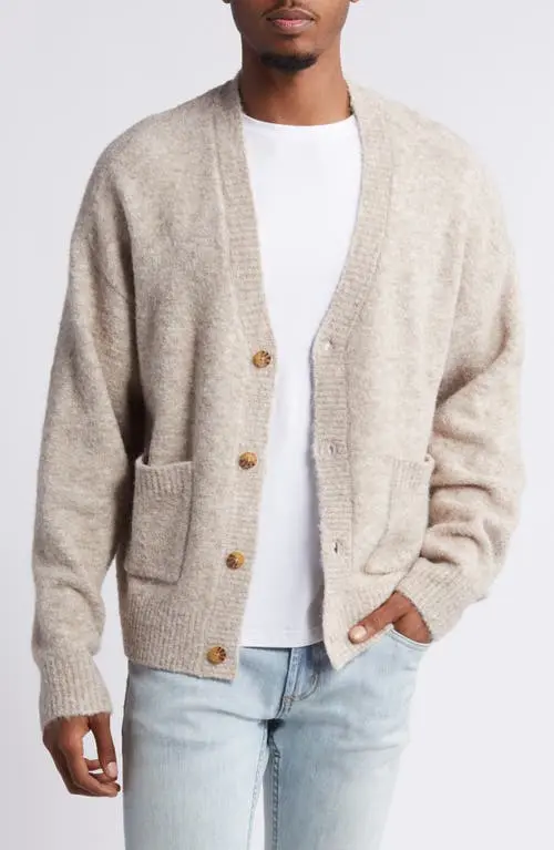 PACSUN Nile Heathered Bouclé Cardigan