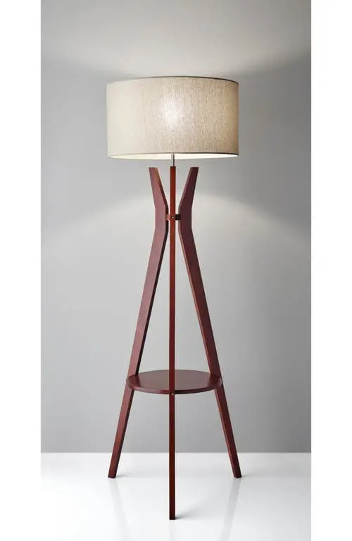 ADESSO Bedford Shelf Floor Lamp