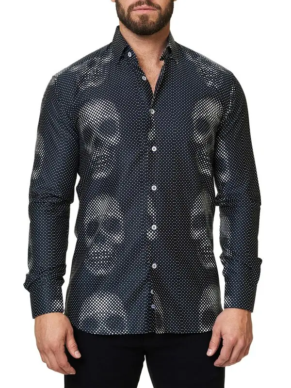 MACEOO Luxor Funky Skull Shirt
