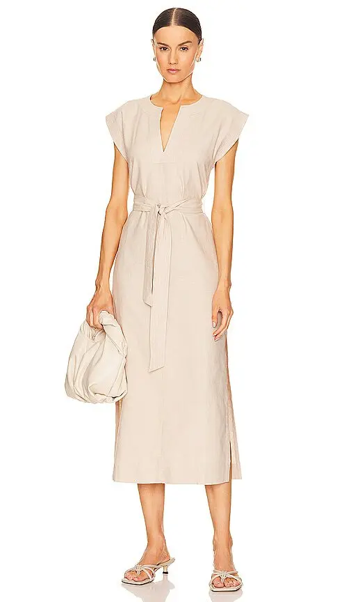 Steve Madden Aeris Midi Dress In Natural - 29% Off | Editorialist