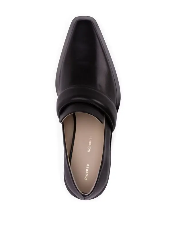 Proenza Schouler Bronco 40mm Leather Loafers
