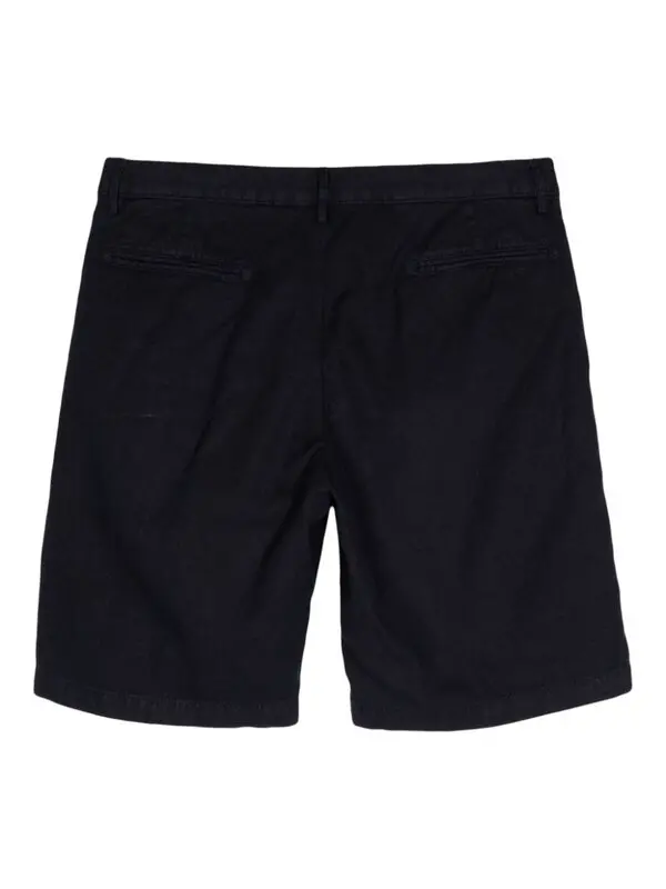Massimo Alba Vela Pleat-detail Shorts - Blue