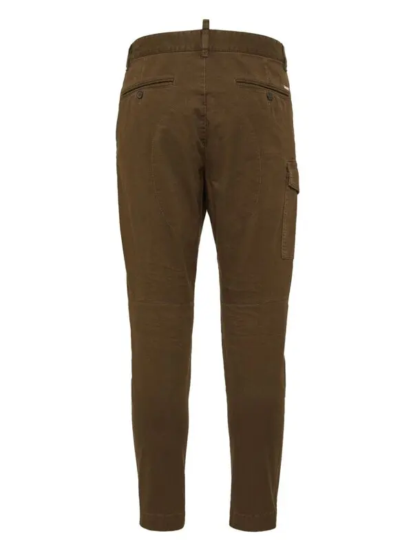 Dsquared2 Tapered Cargo Trousers - Brown