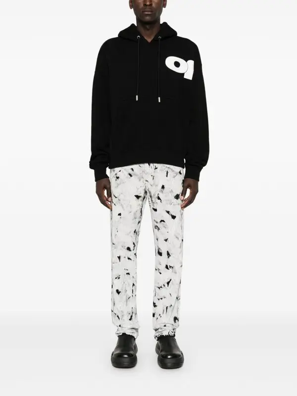 Off-White Shared Logo Cotton Hoodie