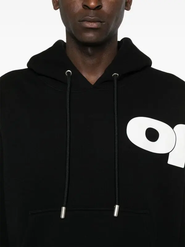 Off-White Shared Logo Cotton Hoodie