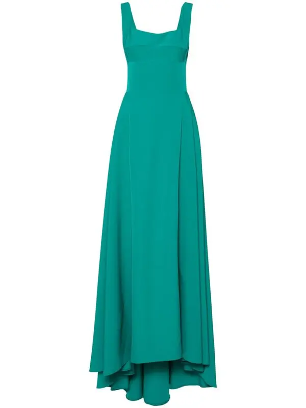 ATU BODY COUTURE Pleated Maxi Dress - Green