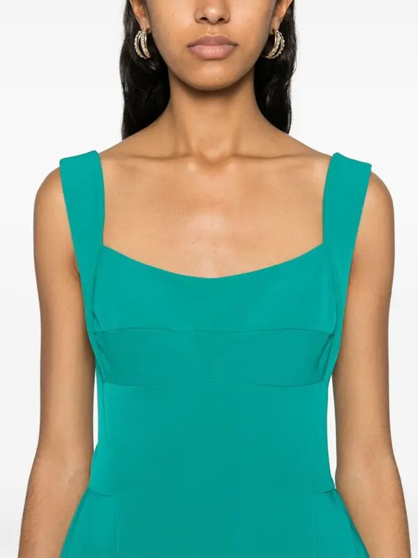 ATU BODY COUTURE Pleated Maxi Dress - Green