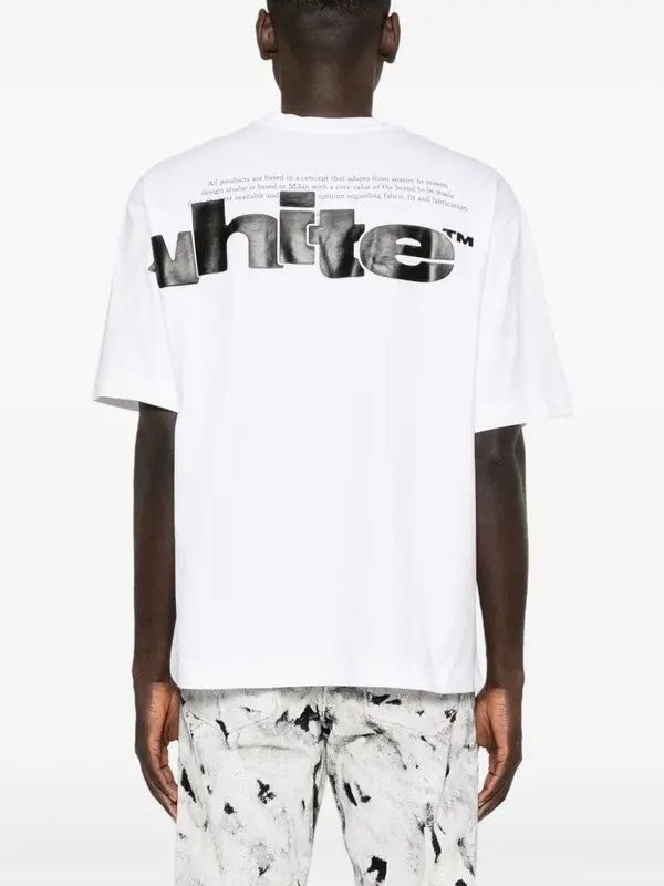 Off-White Shared Logo Cotton T-shirt