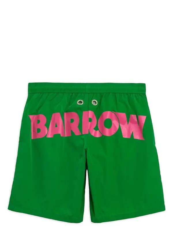 BARROW Logo-print Swim Shorts