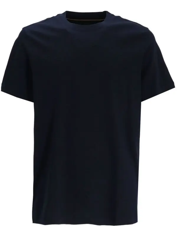 BOSS Crew-neck Cotton T-shirt - Blue