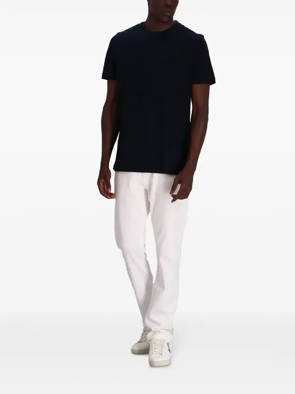 BOSS Crew-neck Cotton T-shirt - Blue