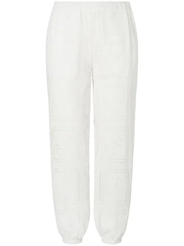 Tory Burch Eyelet Trousers