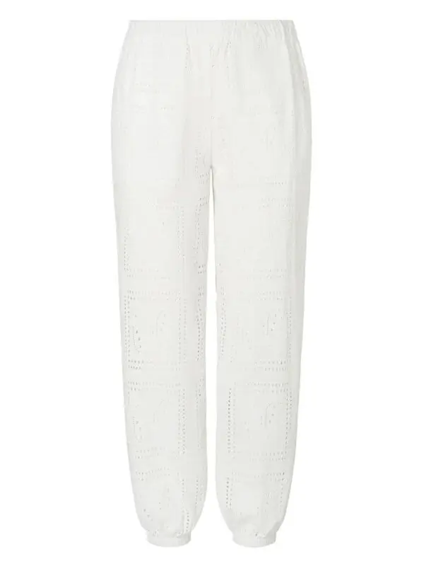 Tory Burch Eyelet Trousers