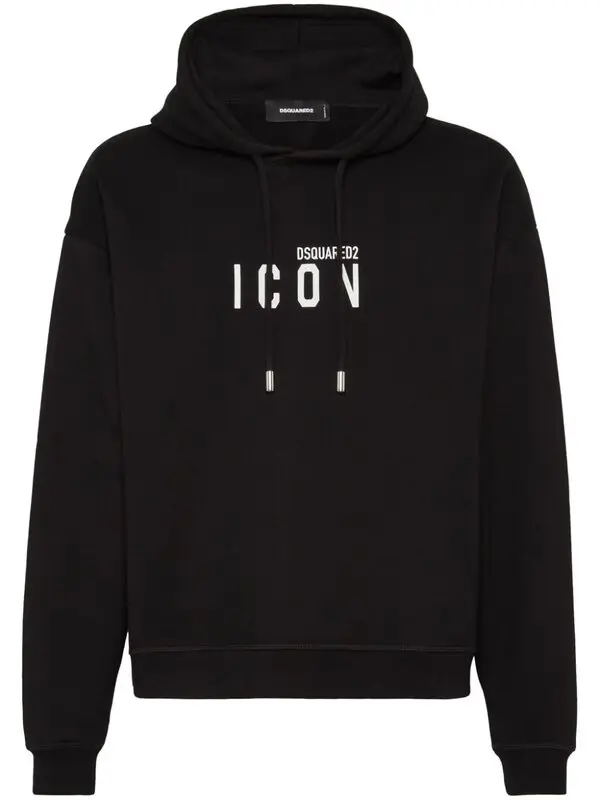 Dsquared2 Icon-print Drawstring Hoodie