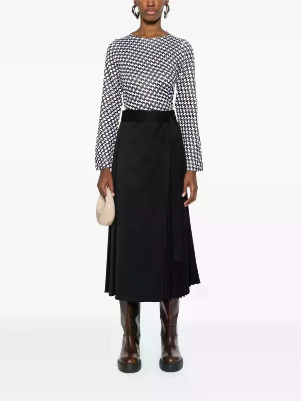 Comme Des Garçons Star-print Knitted T-shirt