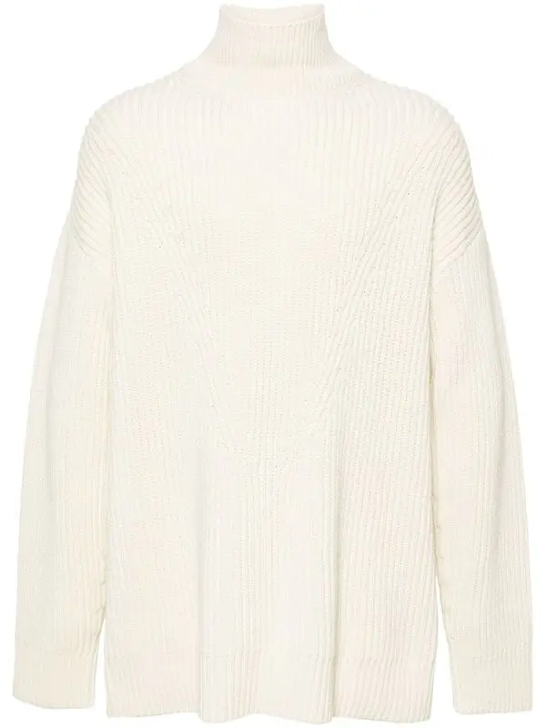 JIL SANDER Ribbed Wool Jumper