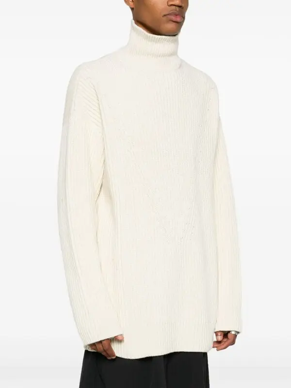 JIL SANDER Ribbed Wool Jumper