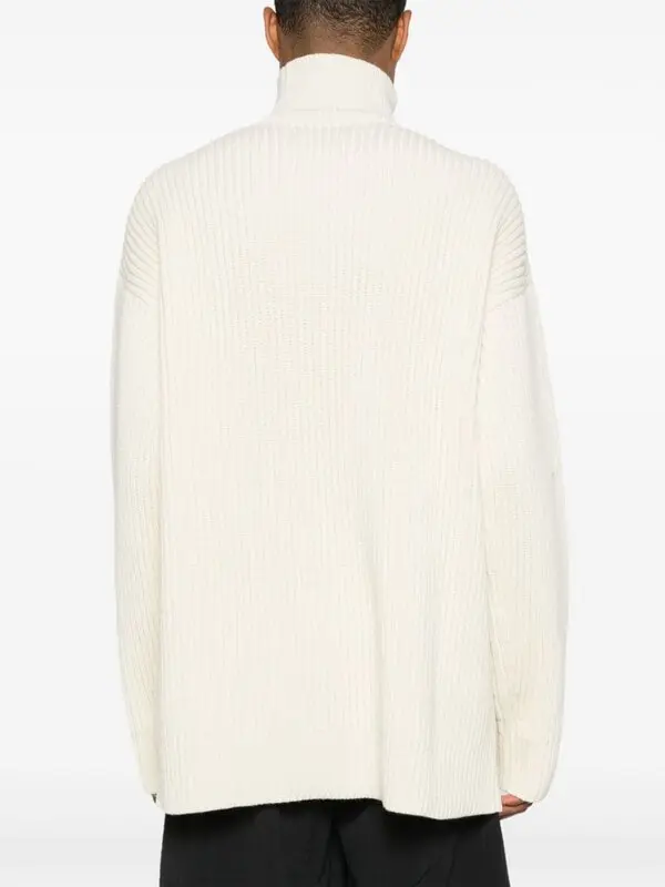 JIL SANDER Ribbed Wool Jumper