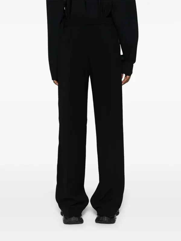 Moncler Pressed-crease Straight-leg Trousers