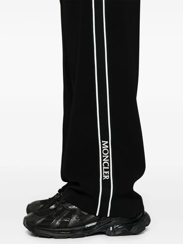 Moncler Pressed-crease Straight-leg Trousers