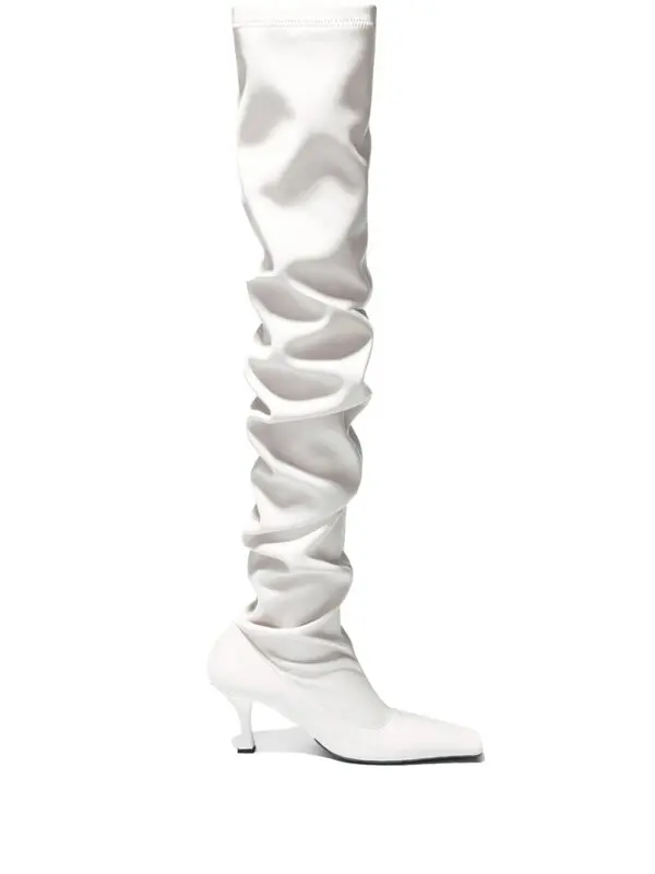 Proenza Schouler Trap Leather Over-the-knee Boots