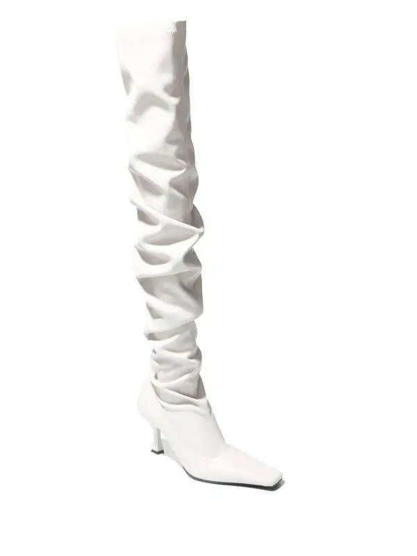 Proenza Schouler Trap Leather Over-the-knee Boots