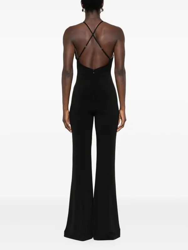 NISSA Plunging V-neck Jumpsuit