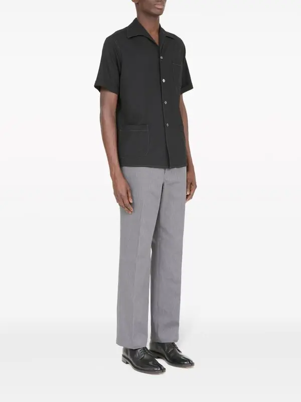 MAISON MARGIELA Short-sleeve Wool Shirt