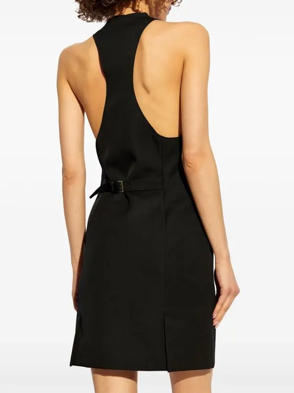 Dsquared2 V-neck Wool Dress