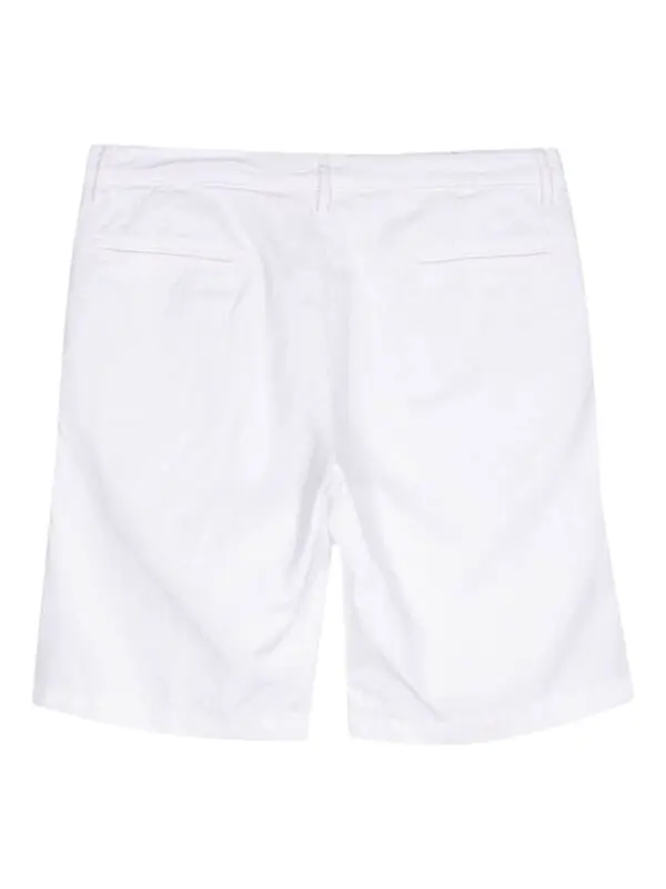 Massimo Alba Vela Pleat-detail Shorts - White