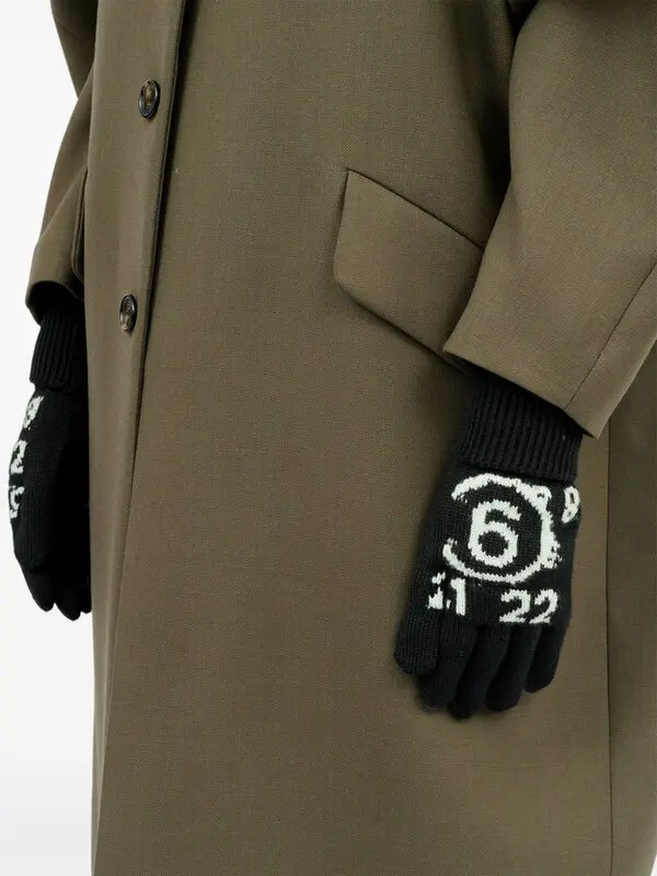 MAISON MARGIELA Numeric Wool Gloves