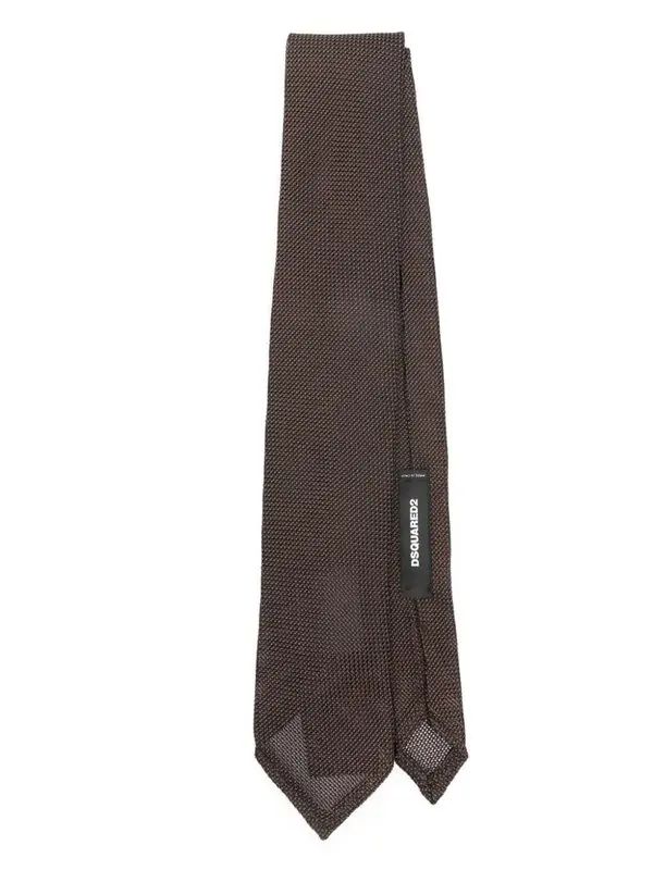 Dsquared2 Silk Tie - Brown